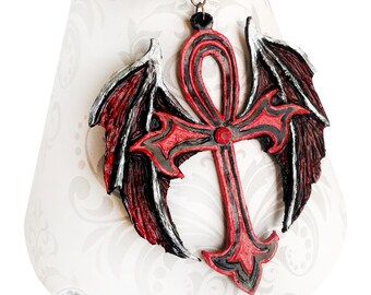 Vampire ankh | Etsy