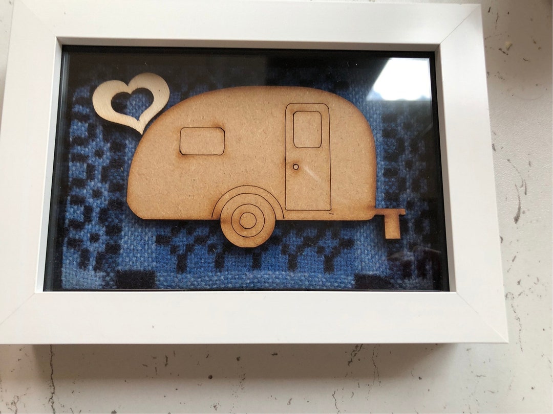 3D Box Frane -I Love Caravaning - Etsy
