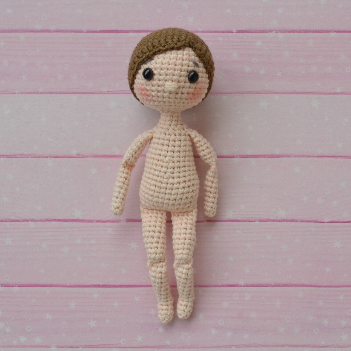 PATTERN Crochet Play Dolls Amigurumi Dolls Tutorials Stuffed - Etsy