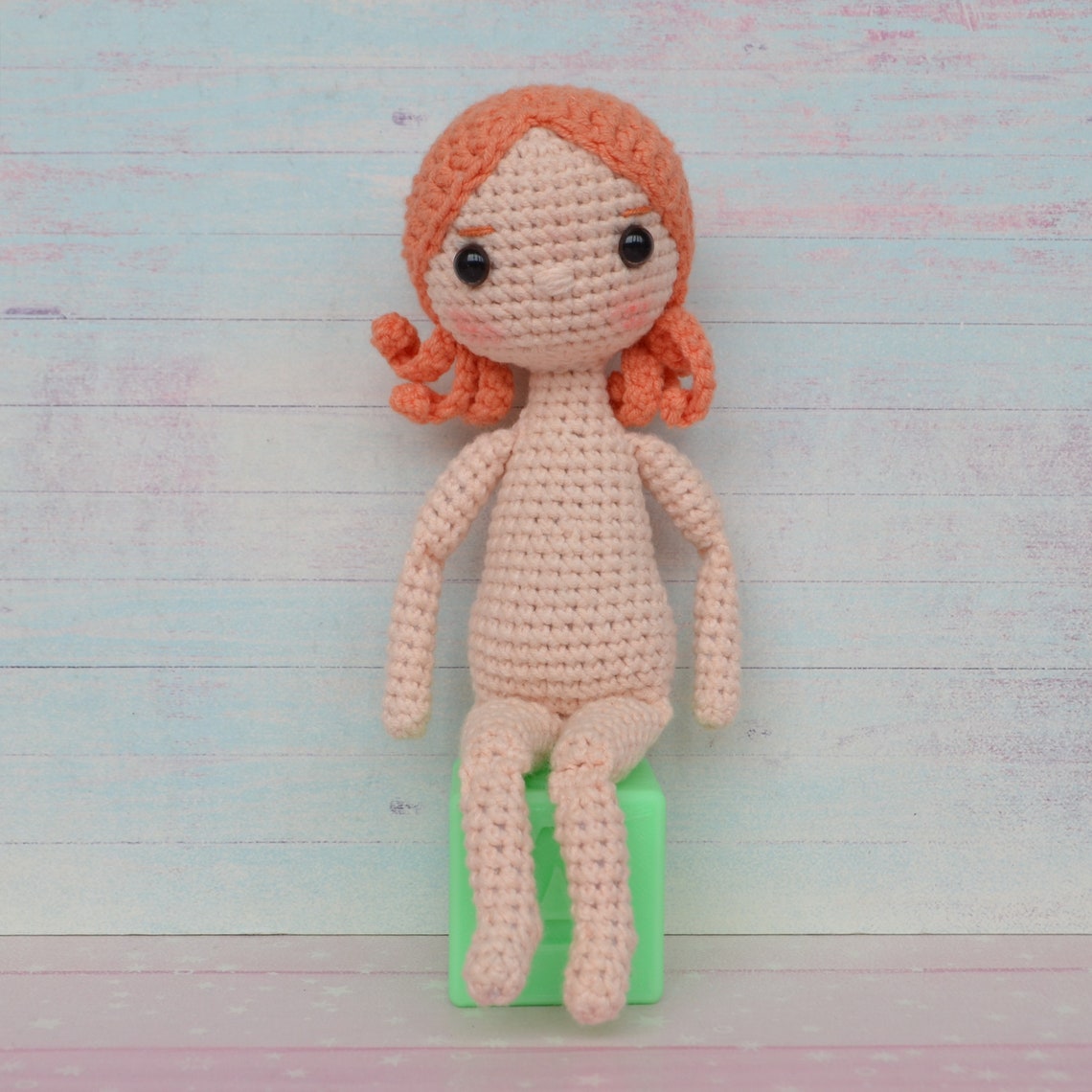 PATTERN Crochet Play Dolls Amigurumi Dolls Tutorials Stuffed - Etsy
