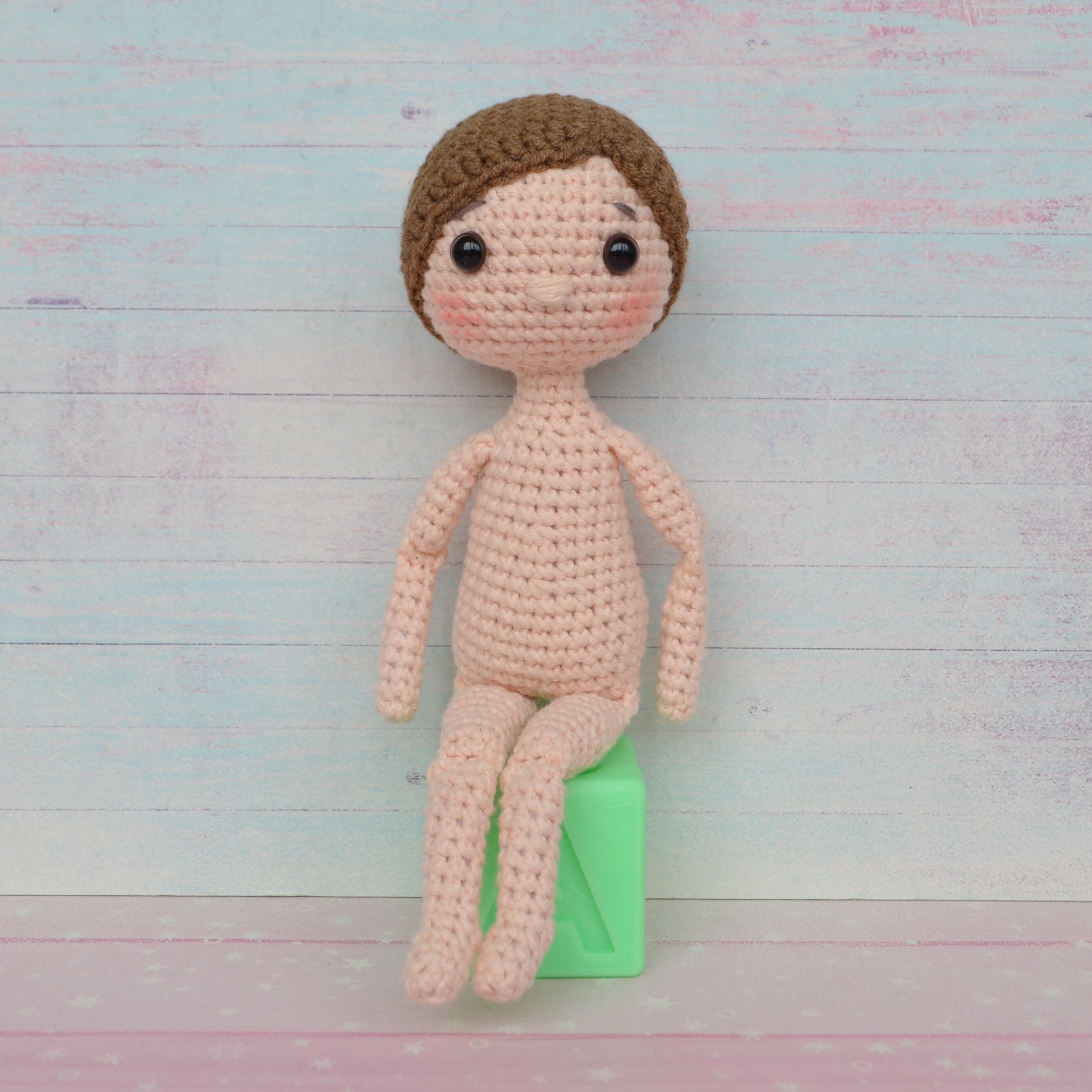 PATTERN Crochet Play Dolls Amigurumi Dolls Tutorials Stuffed - Etsy