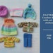 PATTERN Crochet Play Dolls, Amigurumi Dolls Tutorials, Stuffed Dolls ...