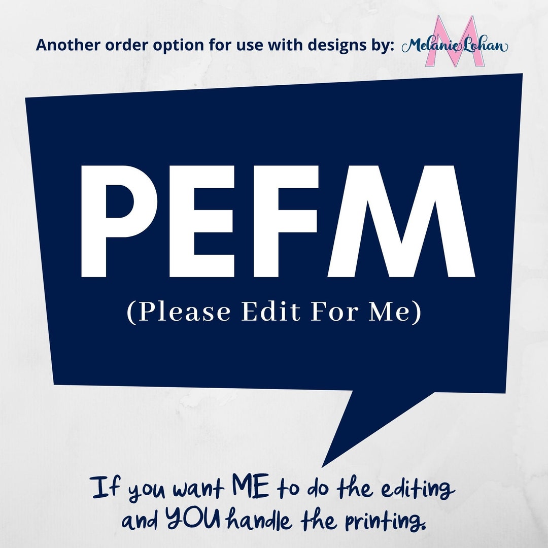 PLEASE Edit for Me: Use With Any DIY Editable Design Template in This ...