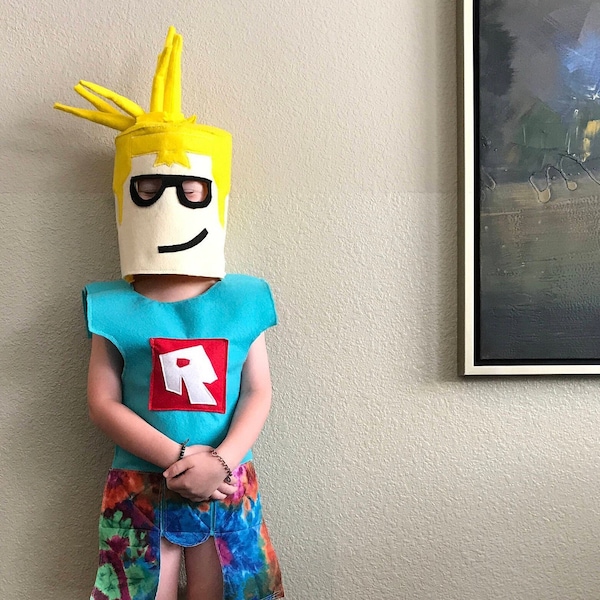 Roblox Noob Costume - Etsy