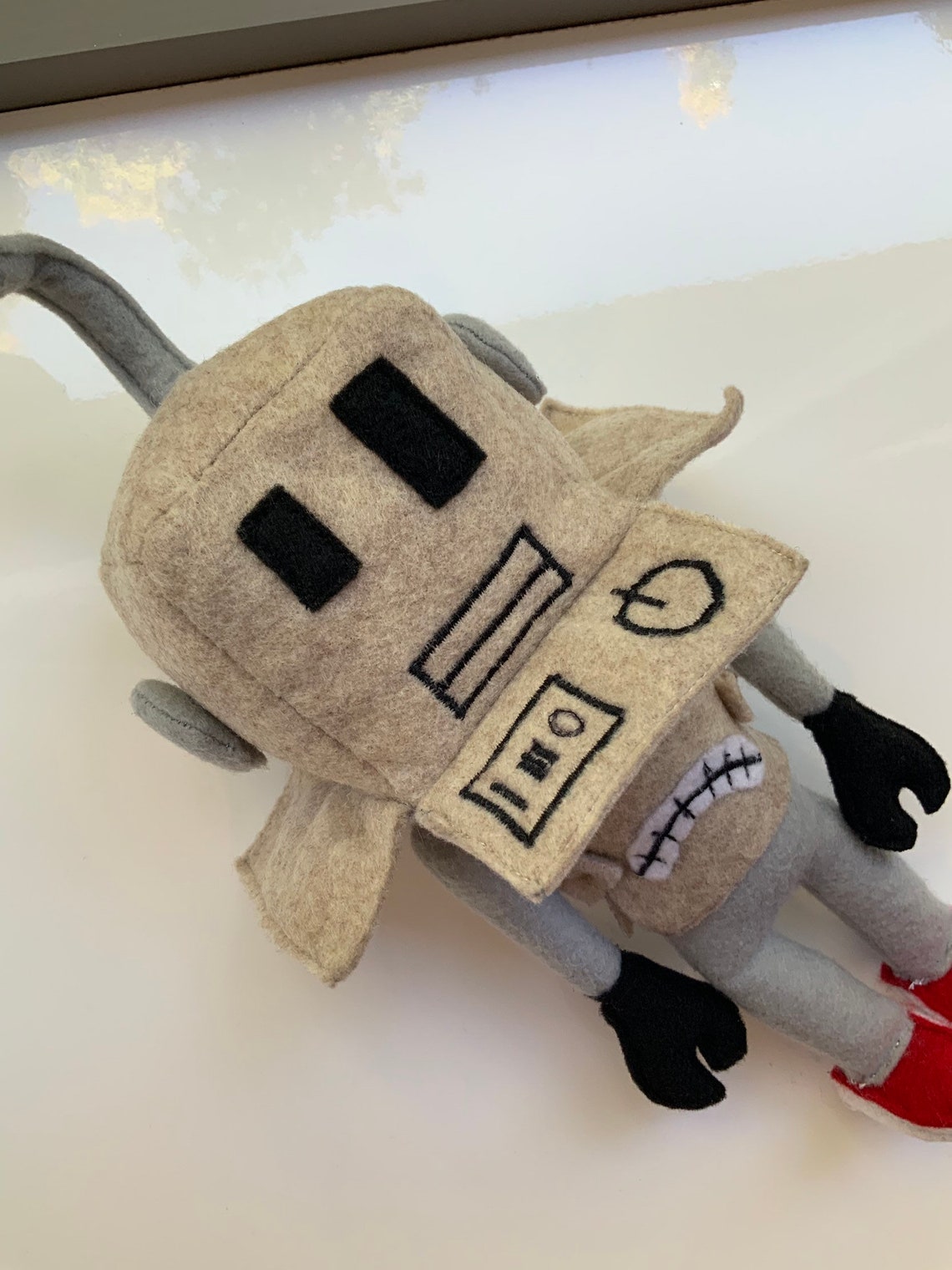Custom Roblox Mr. Robot Jazwares Plush Figure (without Code) - Etsy