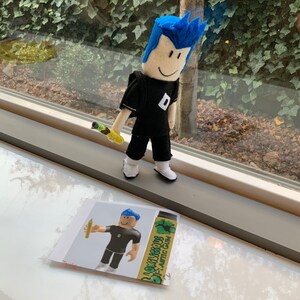 Custom Roblox Mini Plush Toy - Etsy