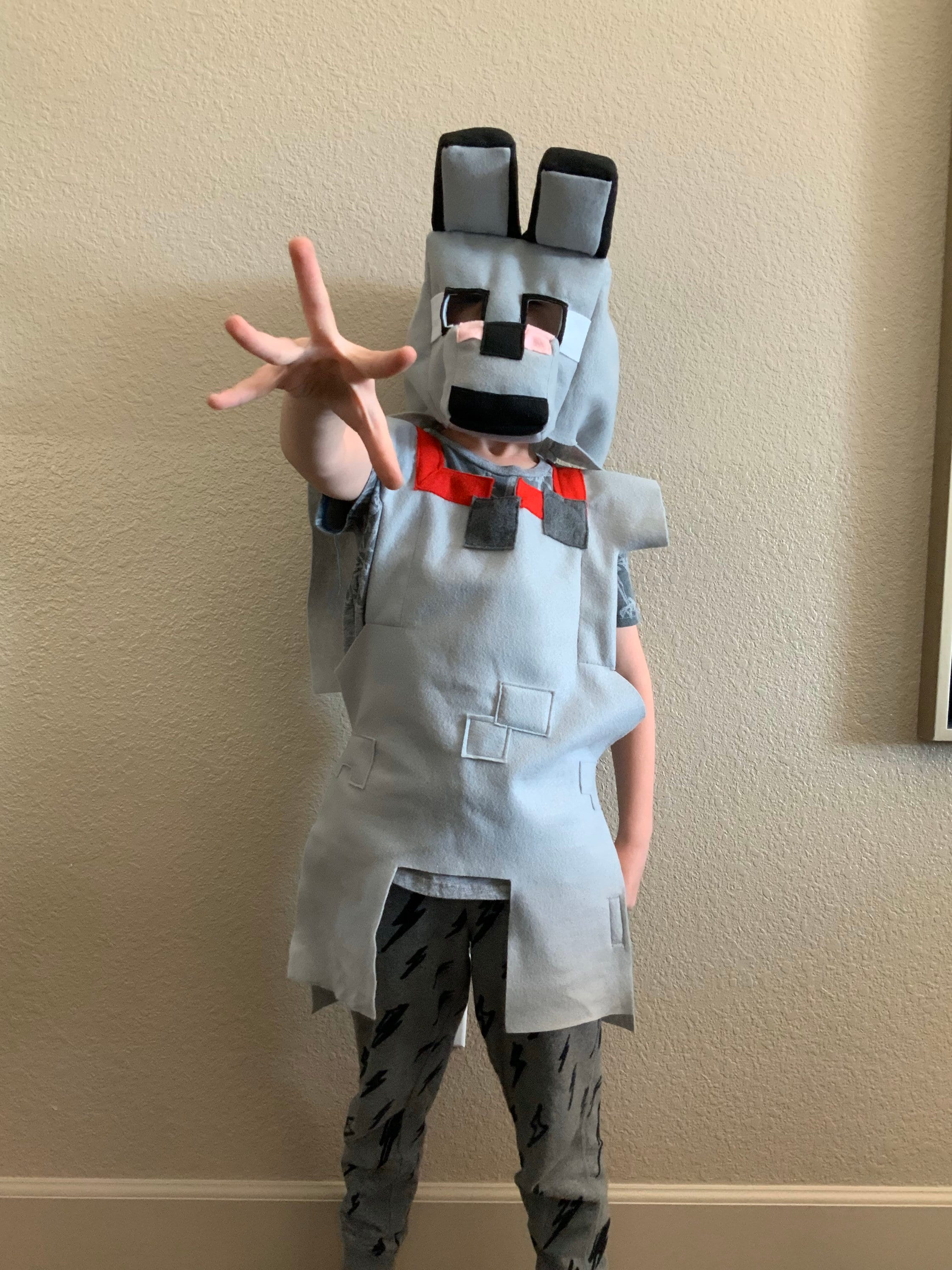 Minecraft Wolf Costume
