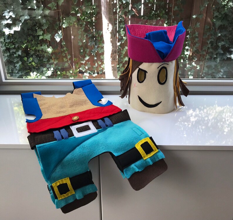 Roblox Costume HEAD BODY CUSTOM Made to Order - Etsy