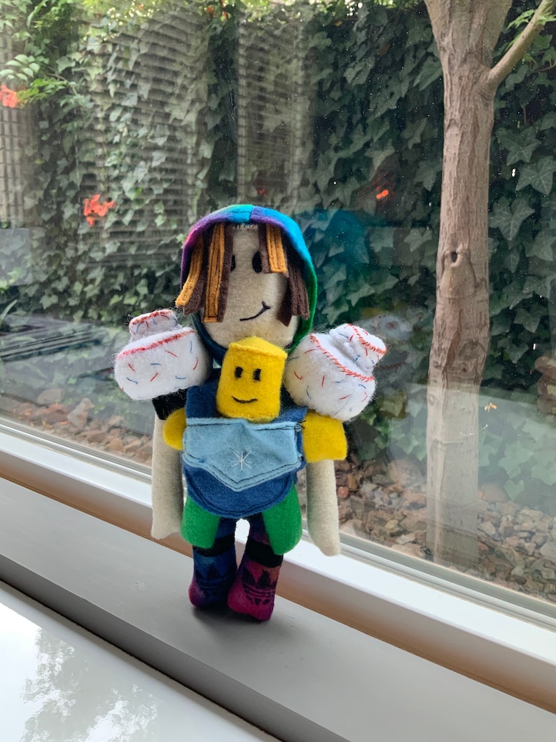 Custom Roblox Mini Plush Toy - Etsy Singapore