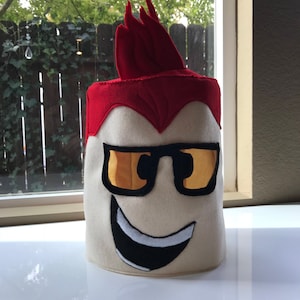 Roblox Head Mask Costume for Kids Ages 4+ CUSTOM Mouth/ Skin/ Hair ...