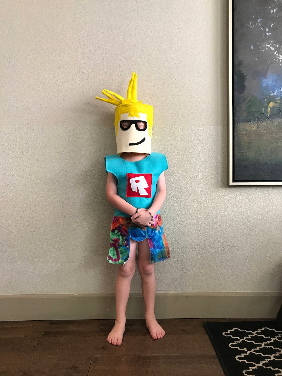 Roblox Costume HEAD BODY CUSTOM Made to Order | Etsy