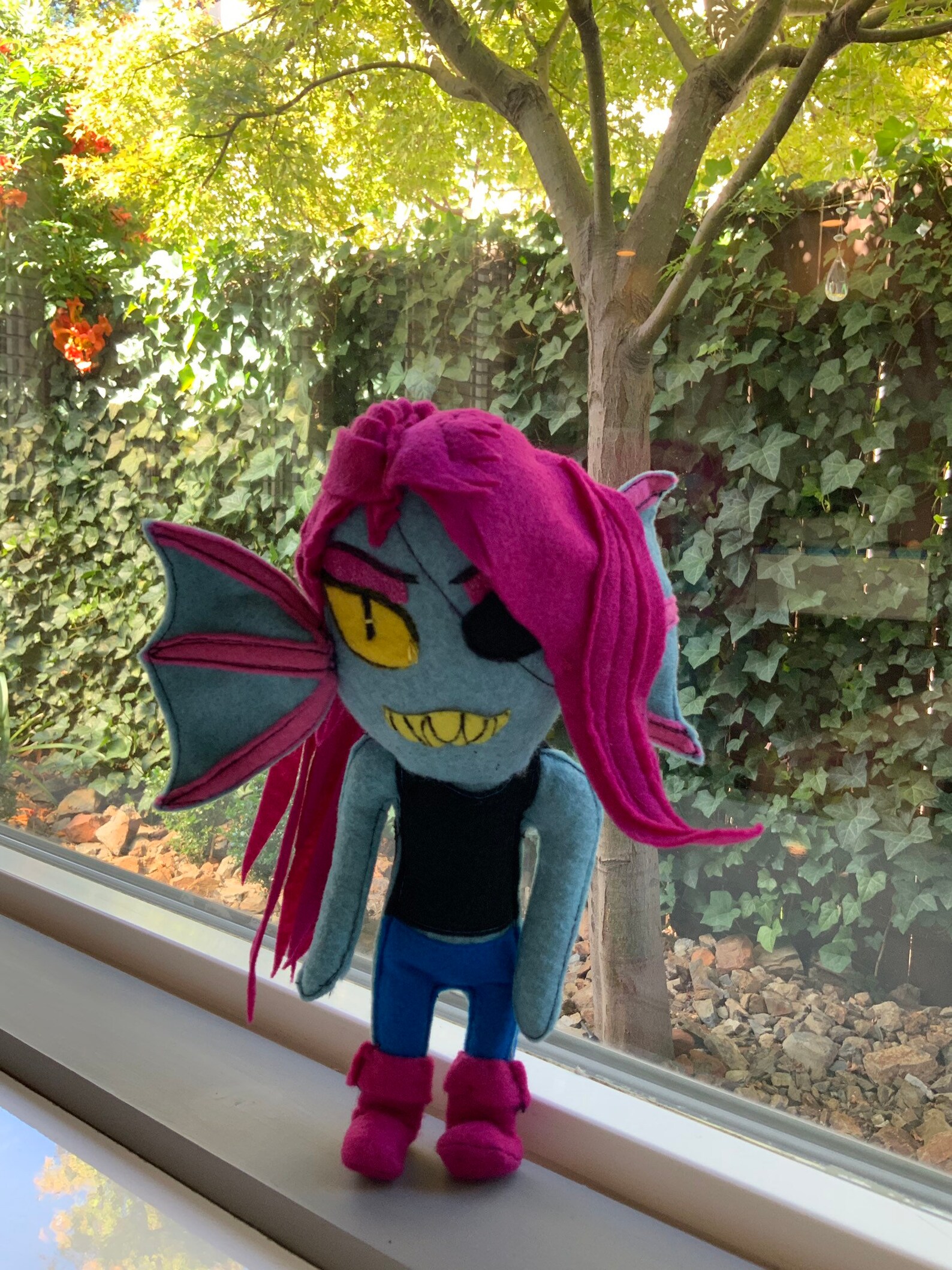 Undyne Undertale Custom Plush - Etsy