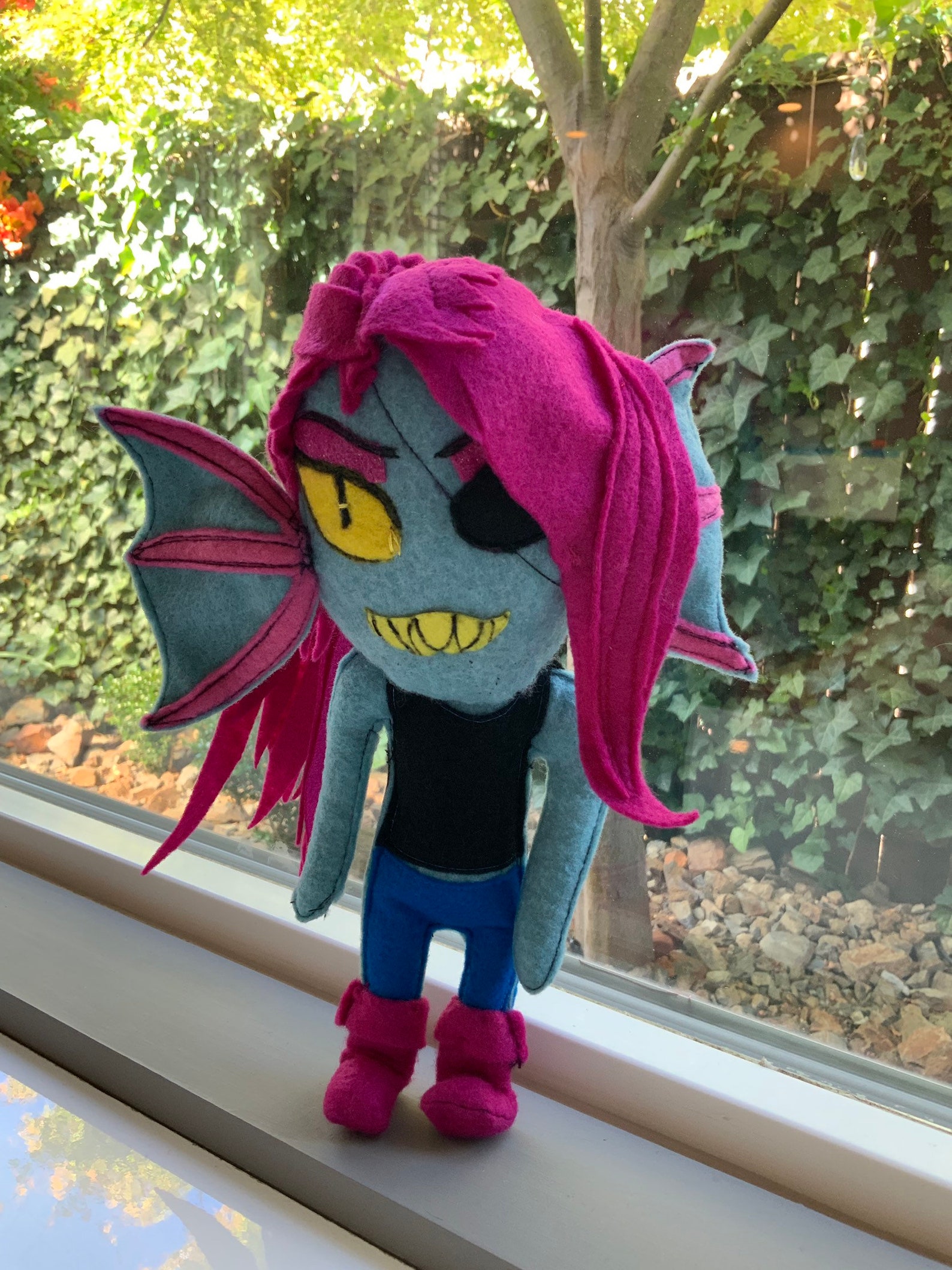 Undyne Undertale Custom Plush - Etsy