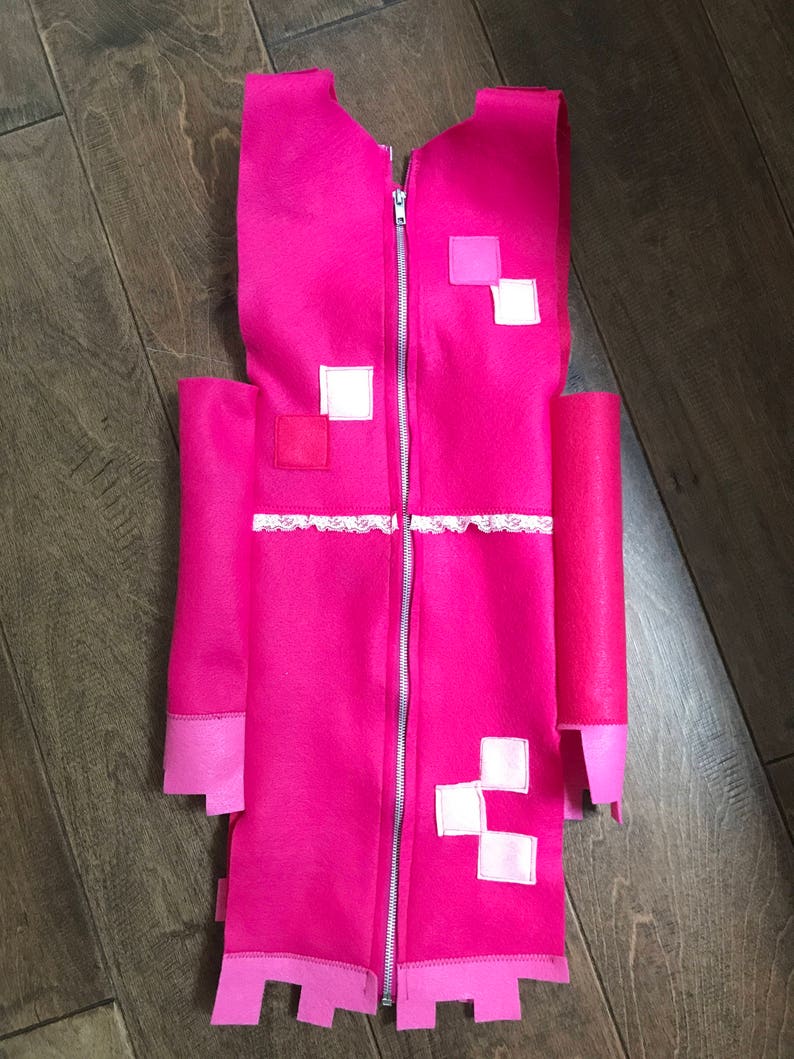 Minecraft Pink Creeper Costume- Made to Order! - Etsy