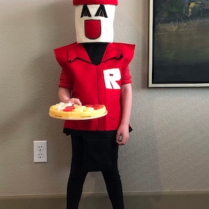 Roblox Costume- HEAD + BODY - CUSTOM Made to Order! - Etsy