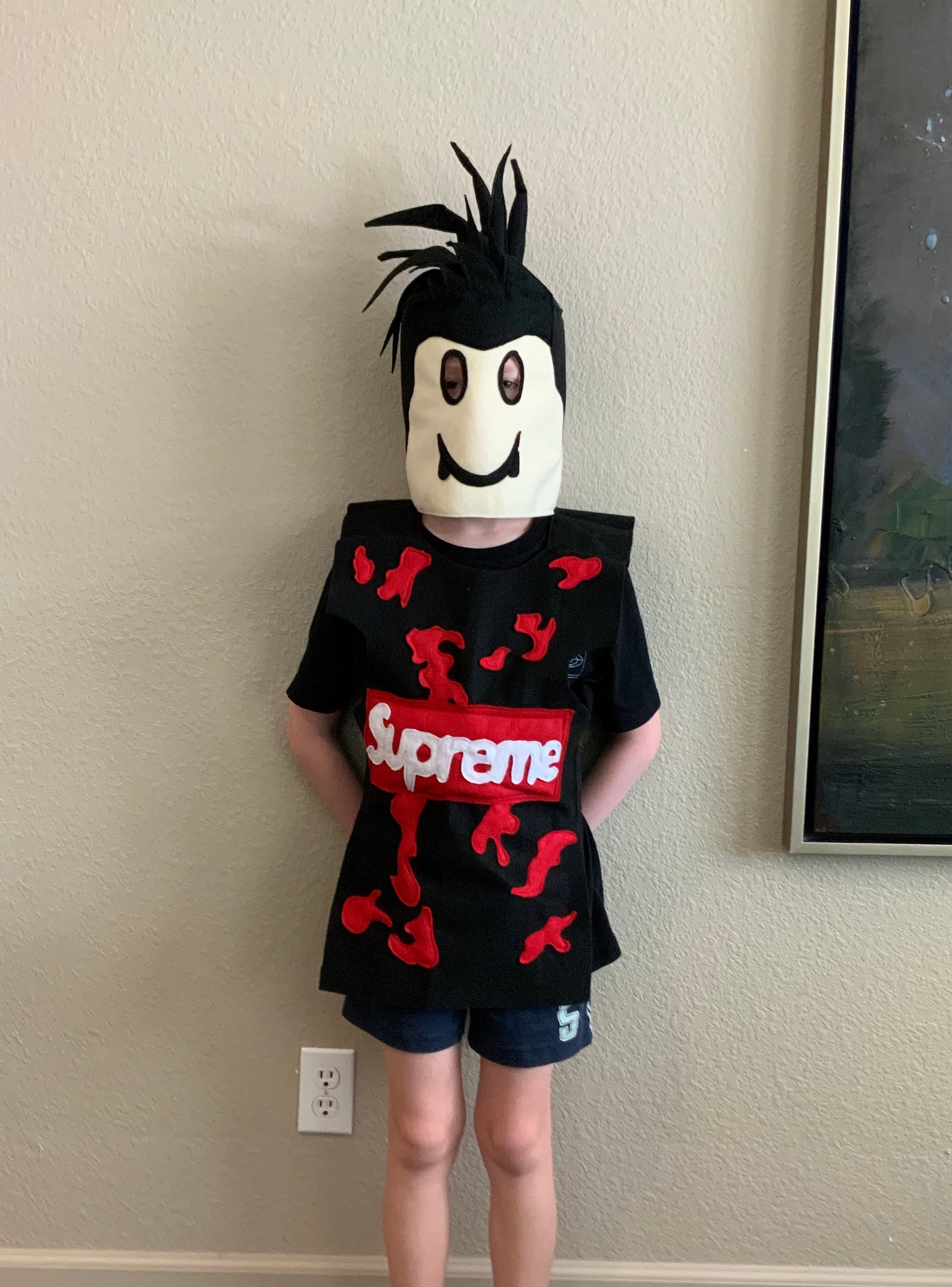Roblox Costume HEAD BODY CUSTOM Made to Order - Etsy