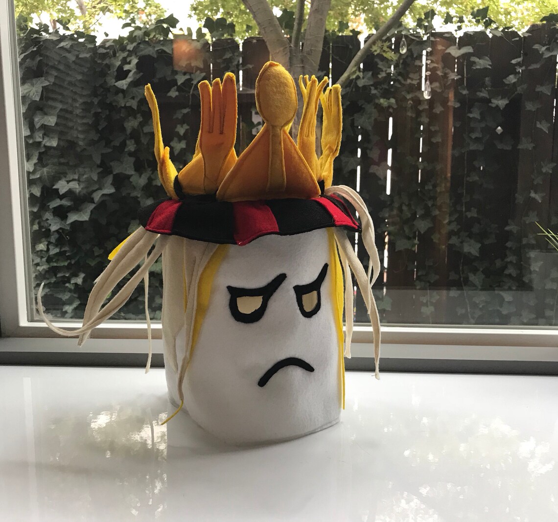 Roblox head mask costume CUSTOM look Made to look just like | Etsy