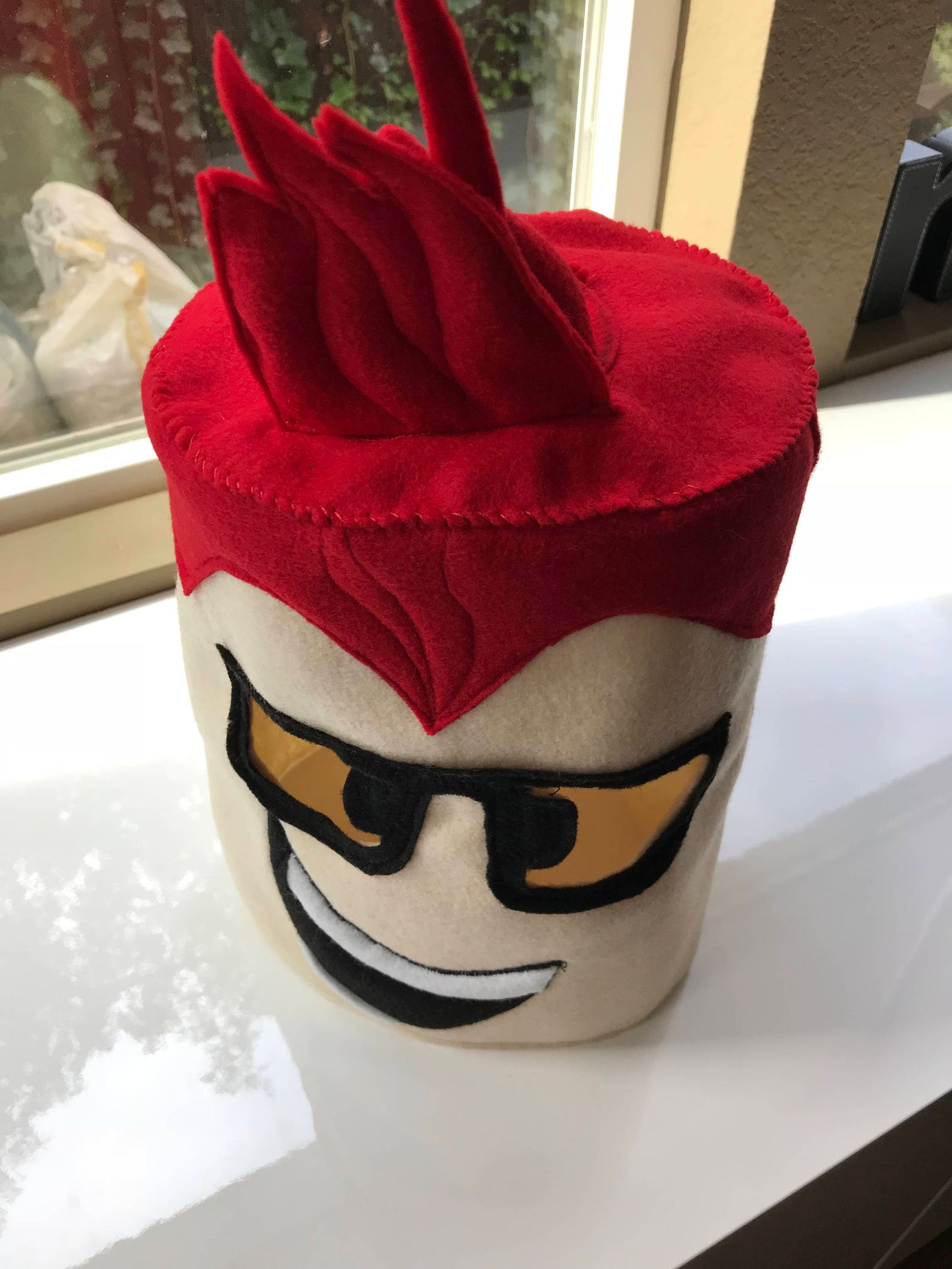 Roblox Head Mask Costume for Kids Ages 4+ CUSTOM Mouth/ Skin/ Hair ...