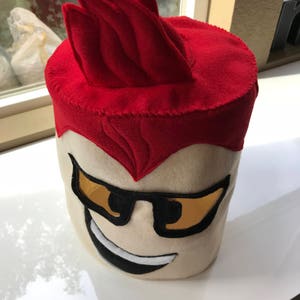 Roblox head mask costume for kids ages 4 CUSTOM mouth/ skin/ | Etsy