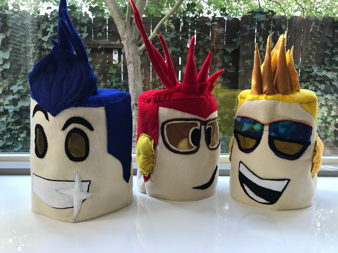 Roblox Head Mask Costume CUSTOM Look Made to Look Just Like - Etsy