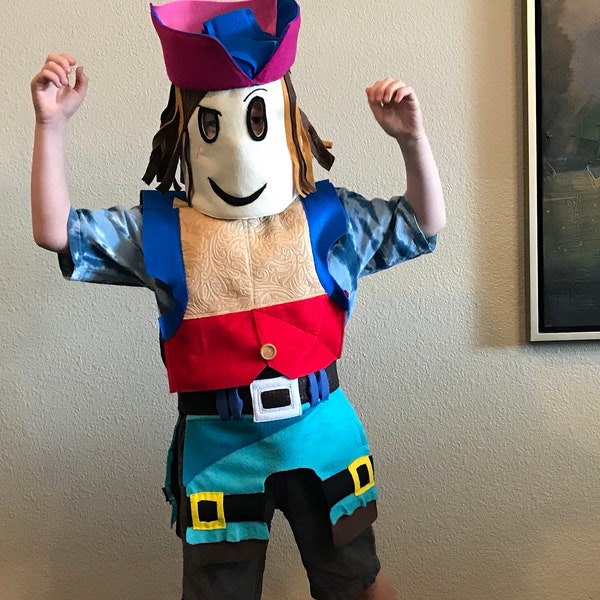 Roblox Mask Costume - Etsy