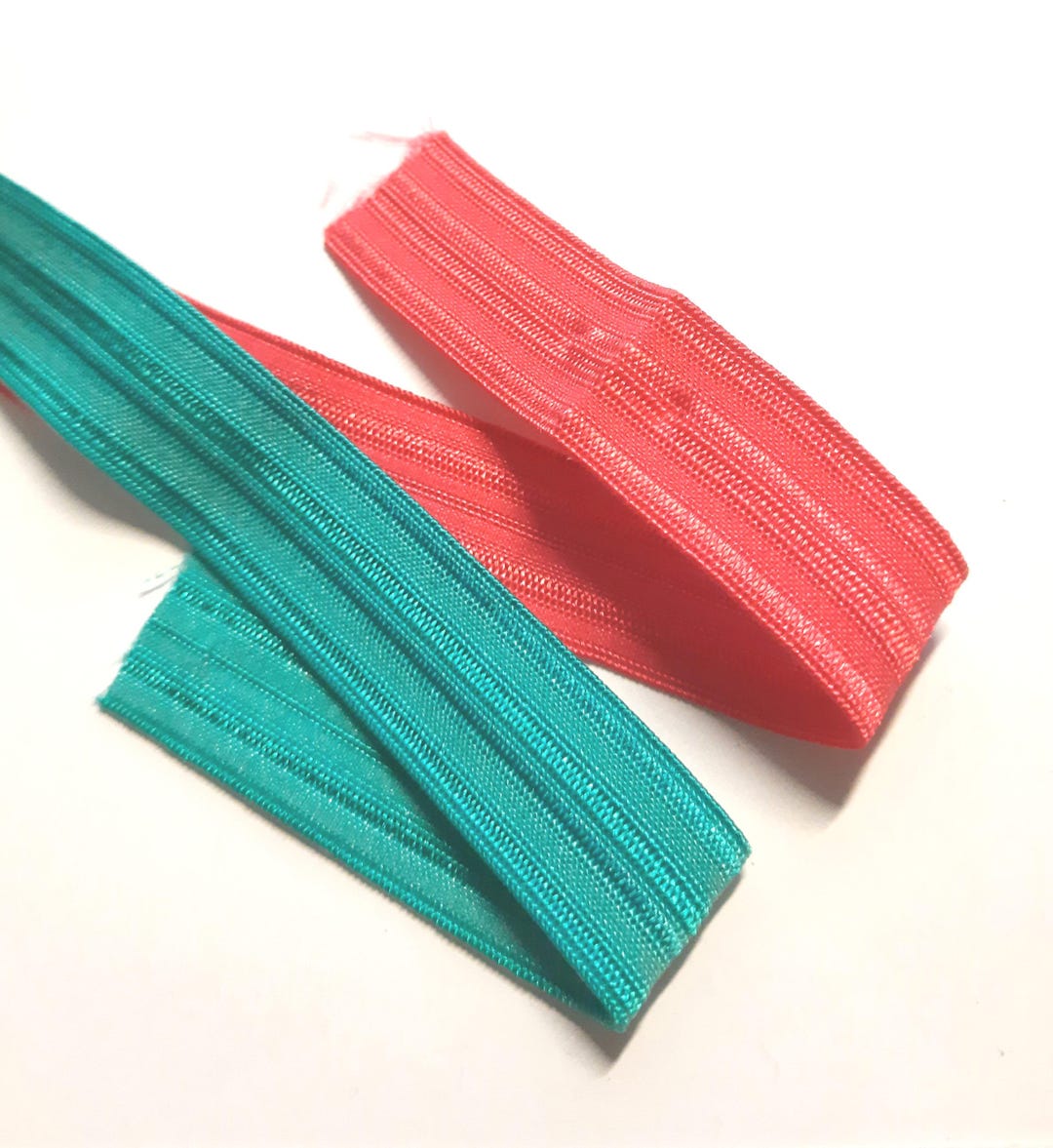 1m X 15mm Fold Over Rubber Roller Tape Edging Tape Elastic Woven Tape ...