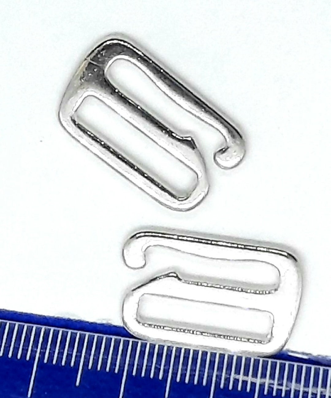 6 Pieces 15 Mm G Slider Hook Bra, Top, Bikini Front or Back Closure for ...