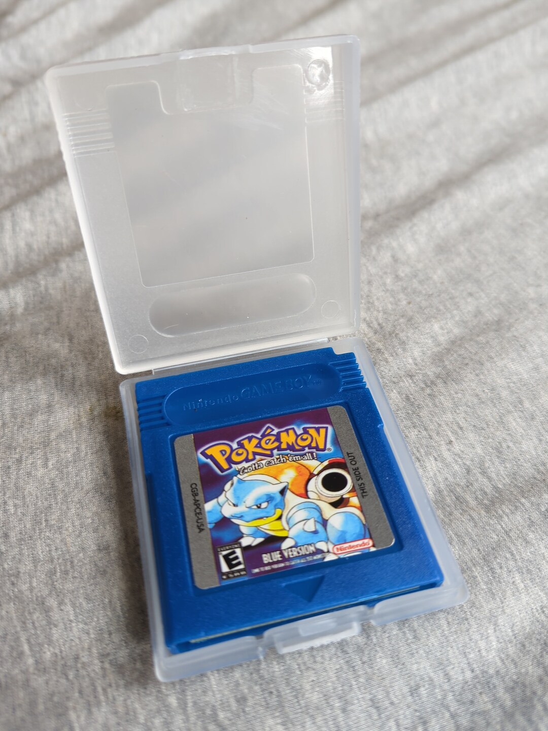 Pokemon Blue Gameboy Game Boy Color Advanced GBC GBA Water English ...