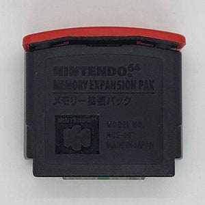 N64 Nintendo 64 Memory Expansion Pak Original Pack, Vintage Works Great ...