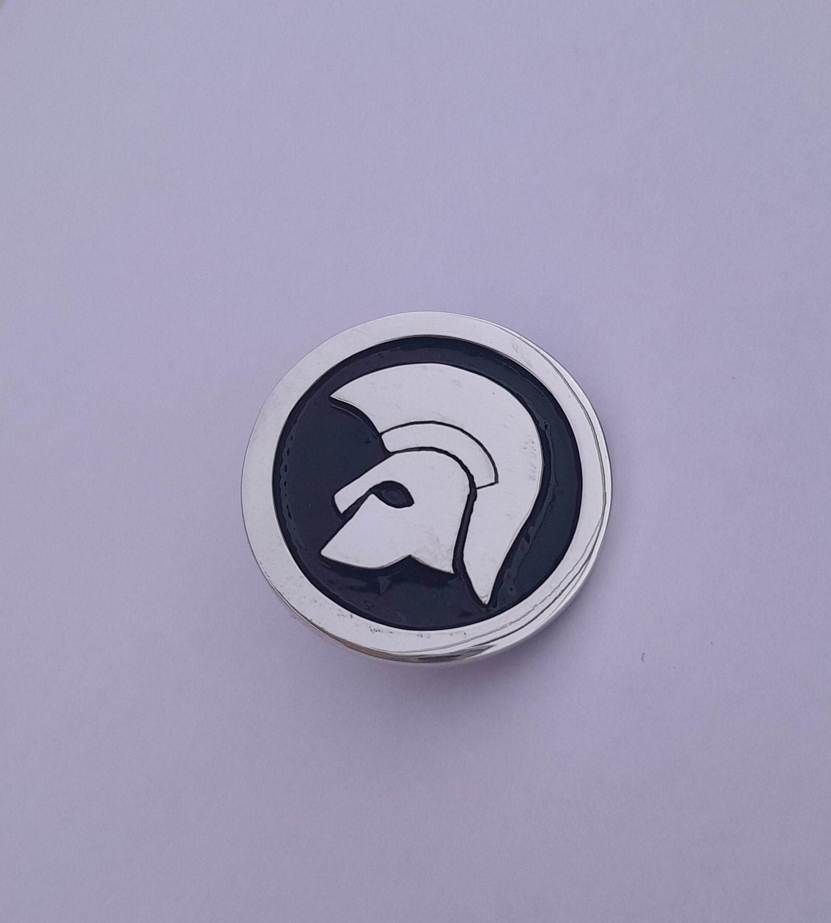 Trojan Records Ring Pendant Pin Silver Reggae Music Label - Etsy