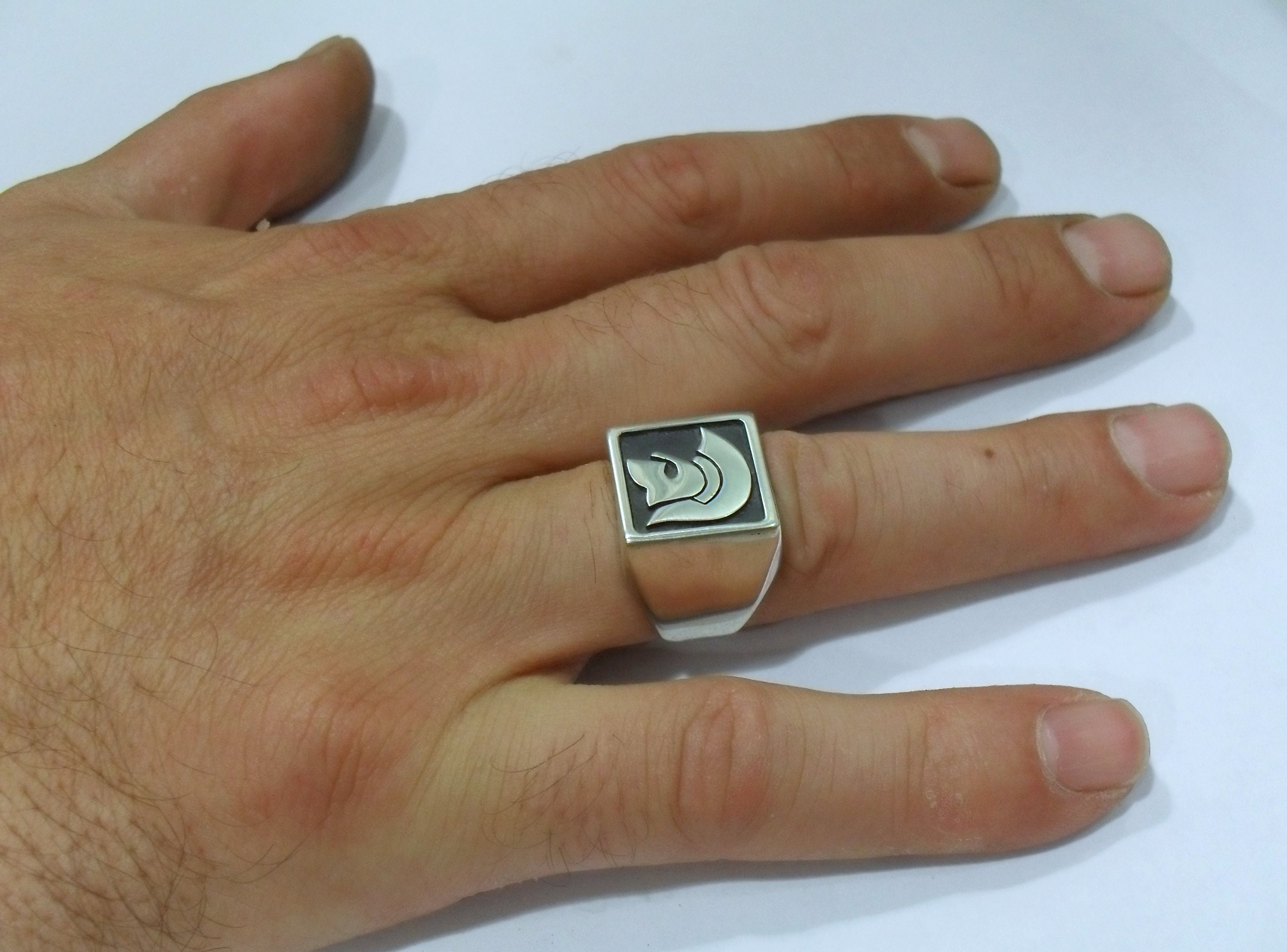 Trojan Records Ring Pendant Pin Silver Reggae Music Label - Etsy