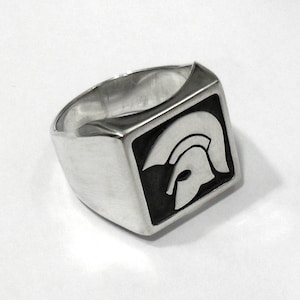 Trojan Records Ring Pendant Pin Silver Reggae Music Label - Etsy