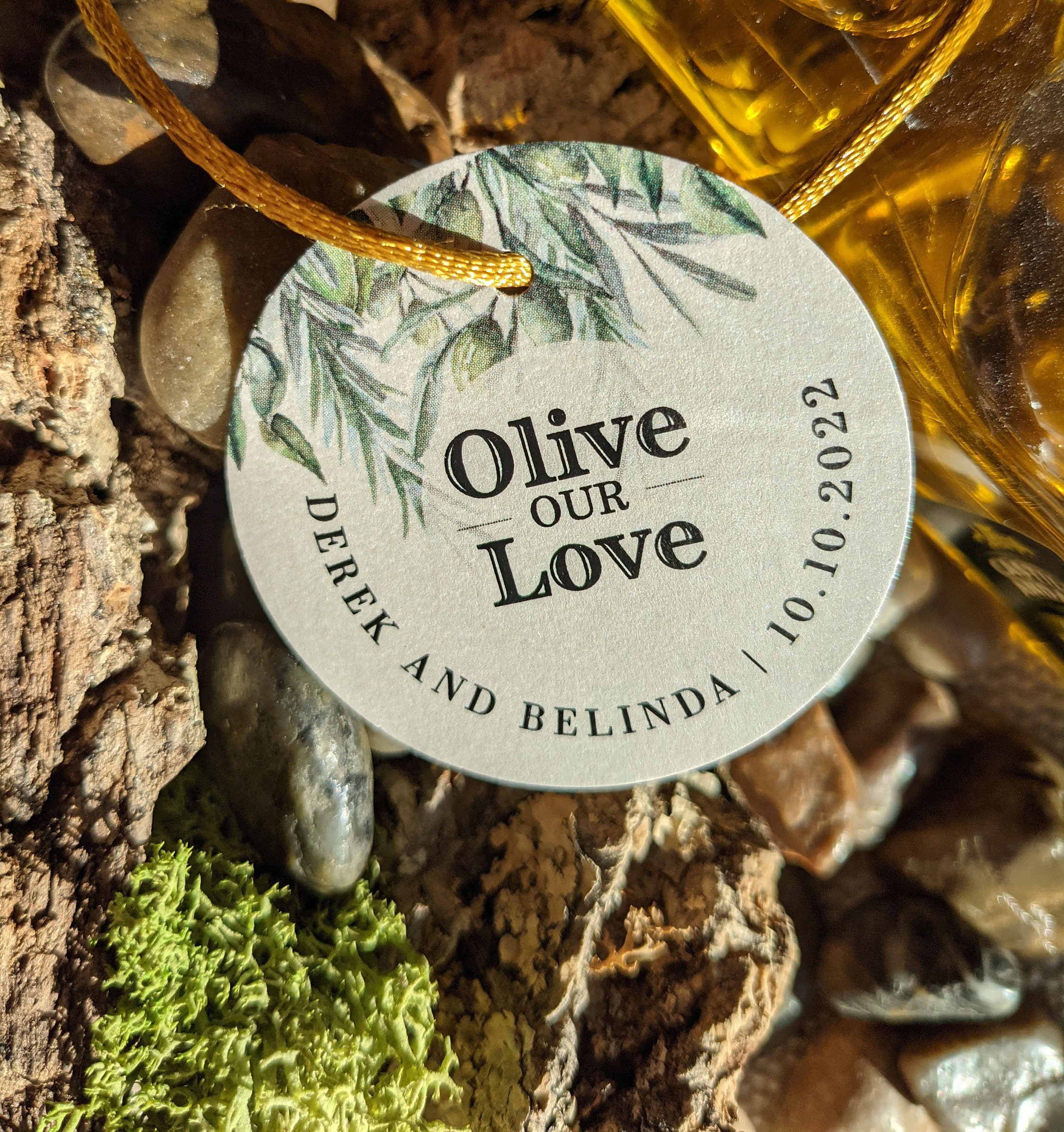 Olive Our Love Tags. Olive Oil Favor Tag. Thank You Tag. Round - Etsy ...
