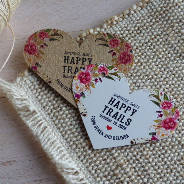 Happy Trails Tags - Etsy