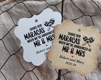Maracas Labels - Etsy