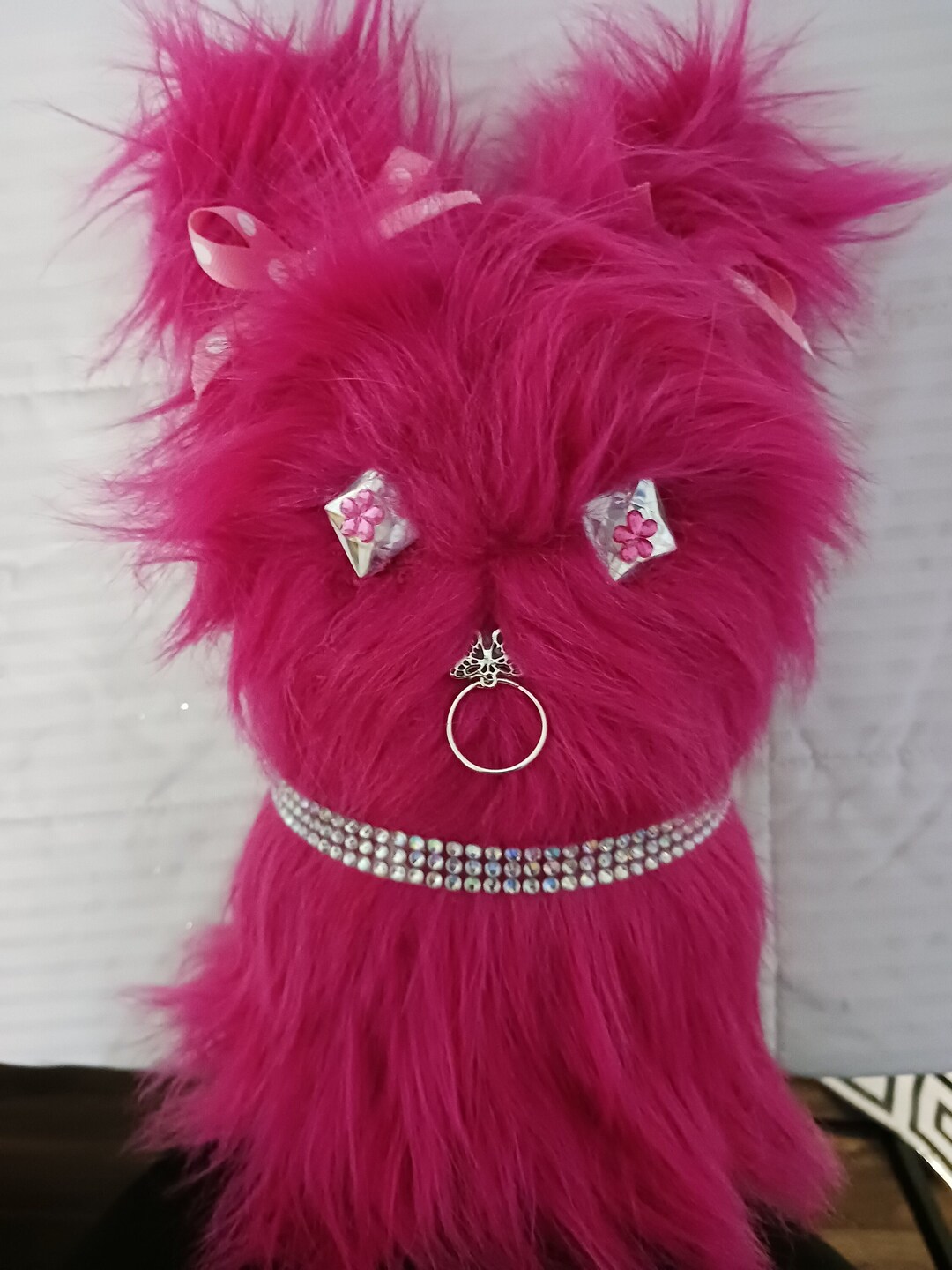 Pink Furry Money Bank - Etsy