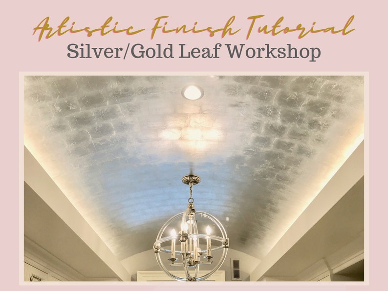 DIY Gold & Silver Leaf Gilding Video Tutorial - Etsy