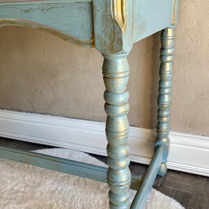 French Provincial Blue Buffet / Sideboard | Etsy