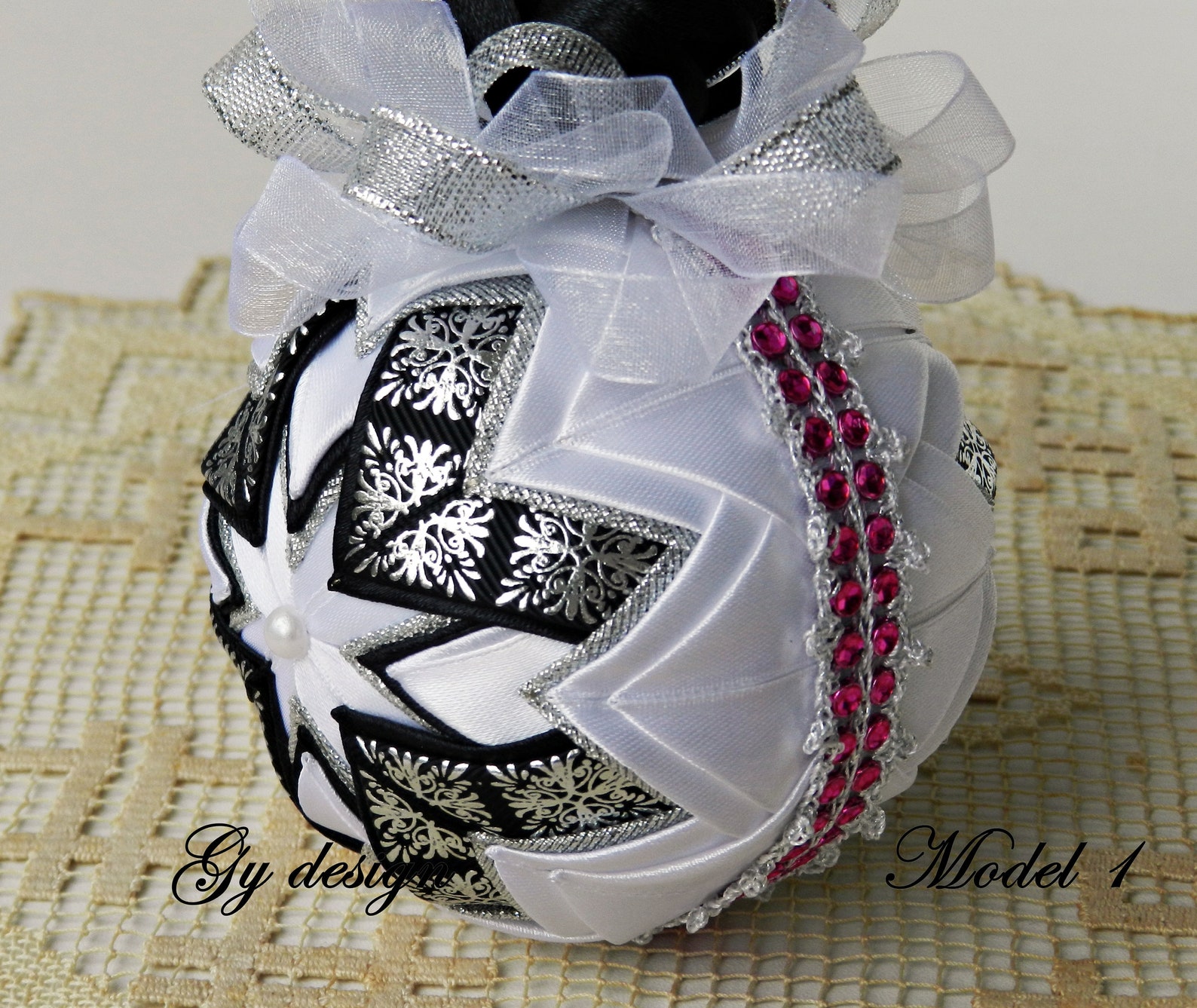 Quilted Ornament Christmas Tree Ornaments Patchwork Ornament | Etsy