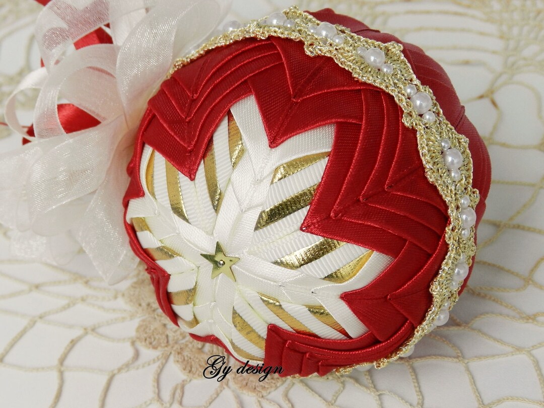 Christmas Tree Ornament Christmas Ornaments Quilted Ornaments - Etsy