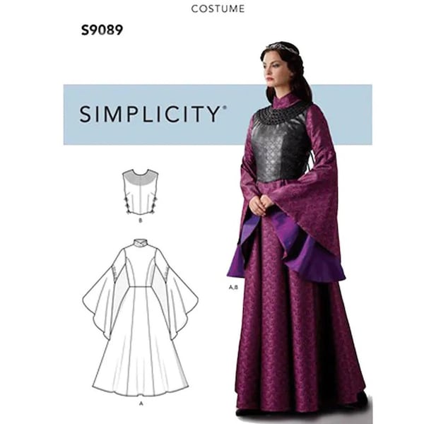 Fantasy Dress Pattern - Etsy