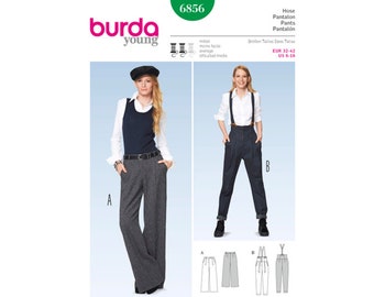 Burda 7701 Sewing Pattern for Womens Sari Top, Skirt, Pants and Scarf ...