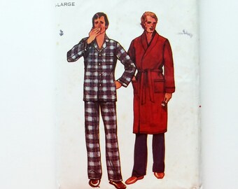 Mens robe pattern | Etsy