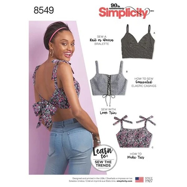 Crop Tops Pattern - Etsy