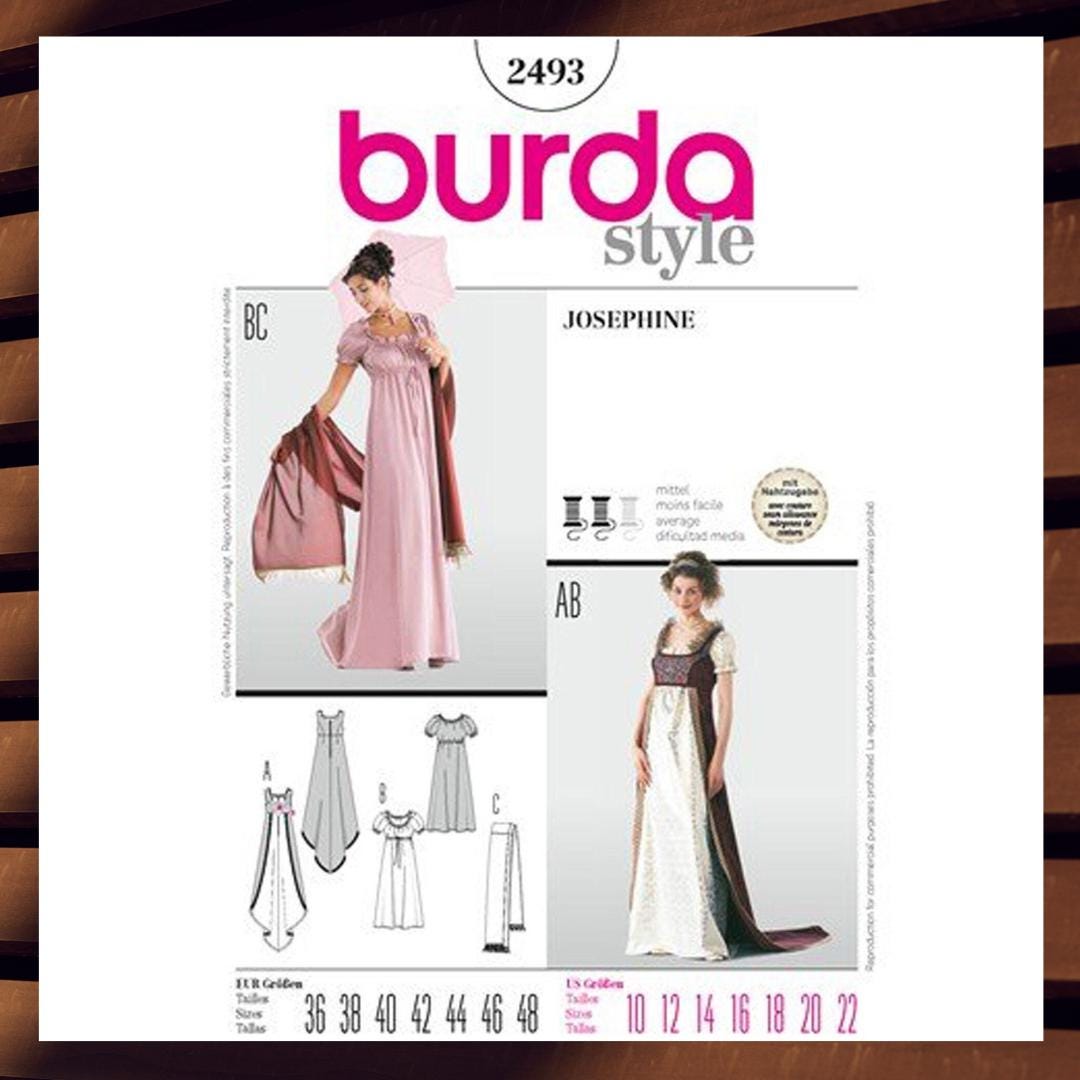 Sewing Pattern for Womens Josephine Dress - Size 10 12 14 16 18 20 22 ...