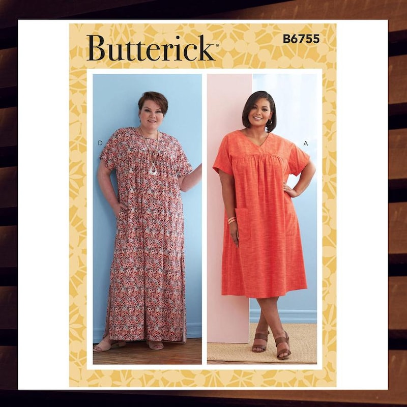 Plus Size Sewing Patterns - Etsy