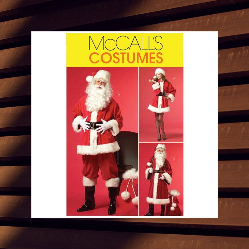 Santa Suit Pattern - Etsy