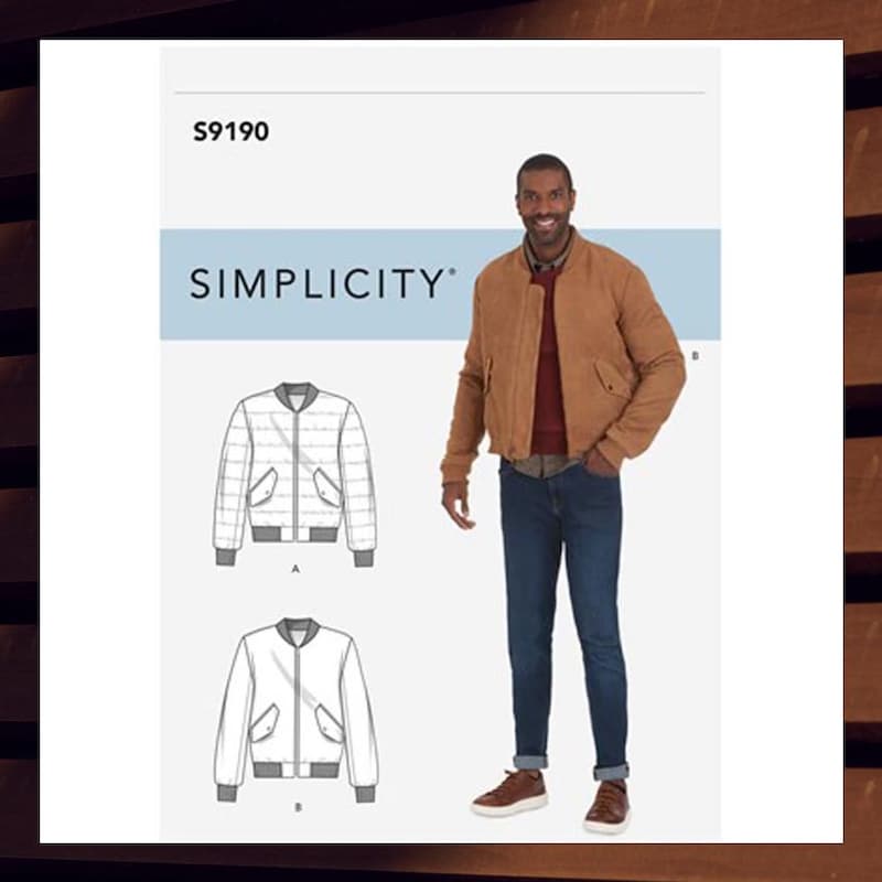 Bomber Jacket Pattern - Etsy