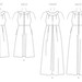 Vogue 8574 / V8574 OOP Very Easy Sewing Pattern for Womens Dress size 6 ...