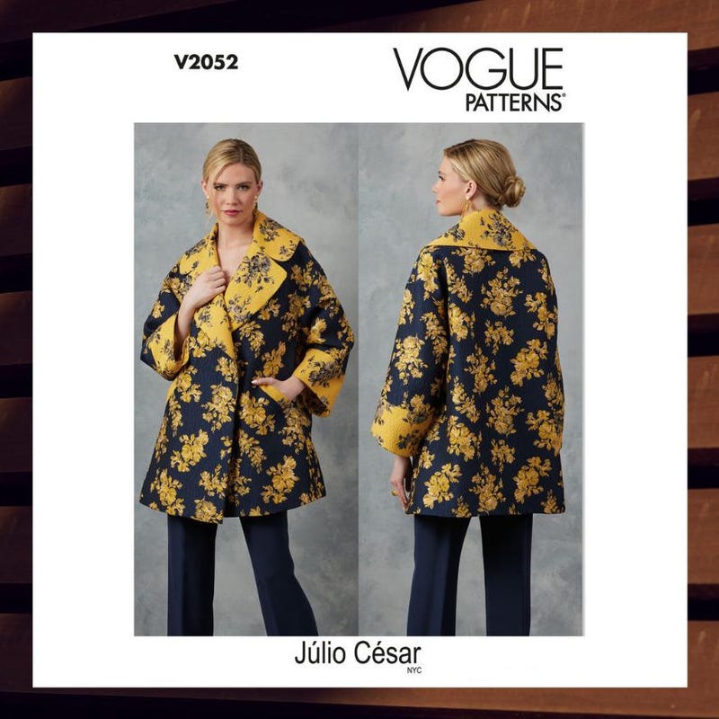 Vogue Jacket Pattern - Etsy